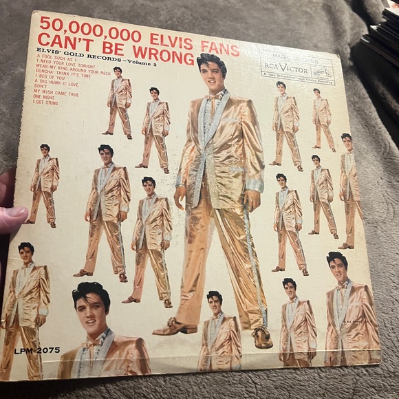 RCA Victor | Media | Elvis Gold Records Vol2 5000 Elvis Fans Cant Be Wrong Lpm Vinyl Record ...